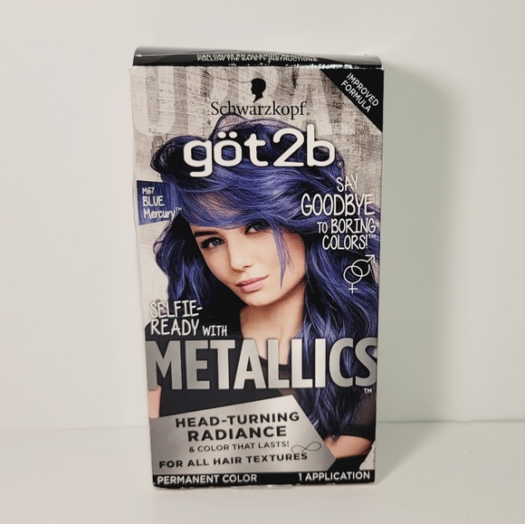 Schwarzkopf | Hair | Schwarzkopf Got2b Metallic Permanent Hair Color ...